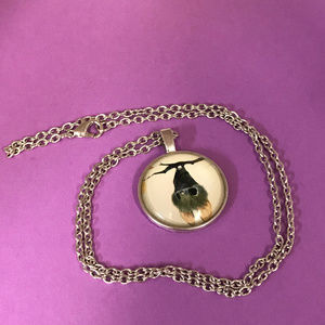 Jewelry | Upside Down Baby Bat Silver Necklace Halloween | Poshmark